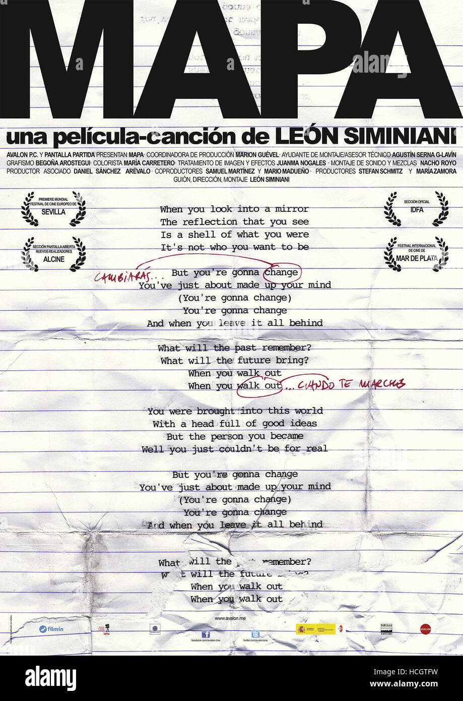 MAPA, Spanish poster art, 2012 Stock Photo - Alamy