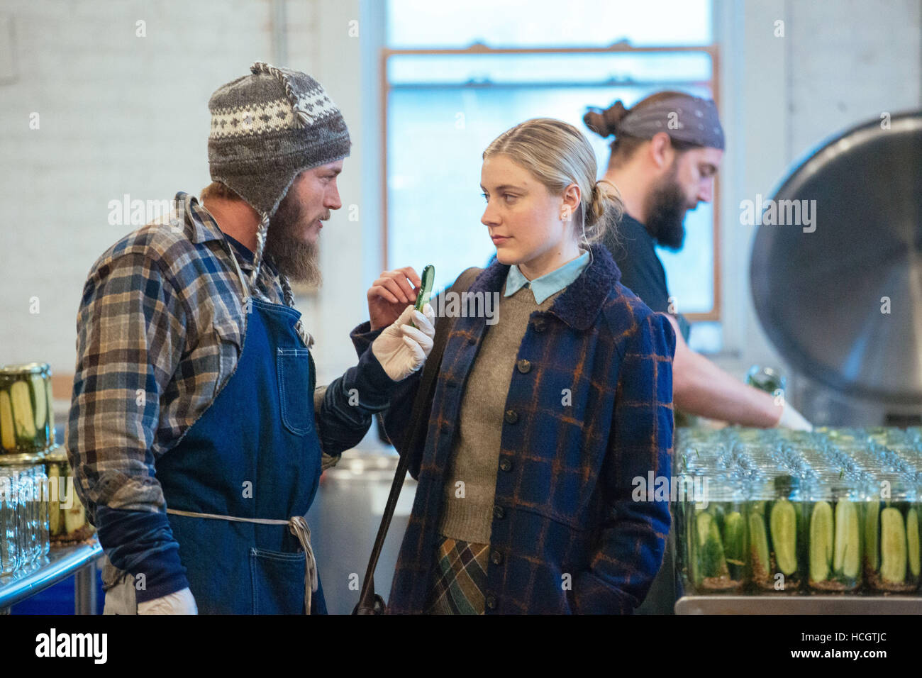 MAGGIE'S PLAN, from left: Travis Fimmel, Greta Gerwig, 2015. ph: Jon ...