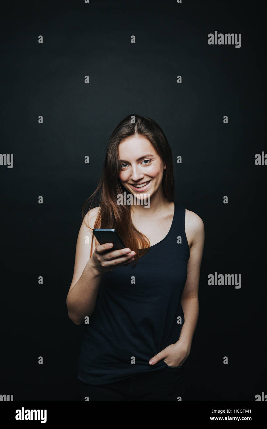 Posing technology hi-res stock photography and images - Alamy