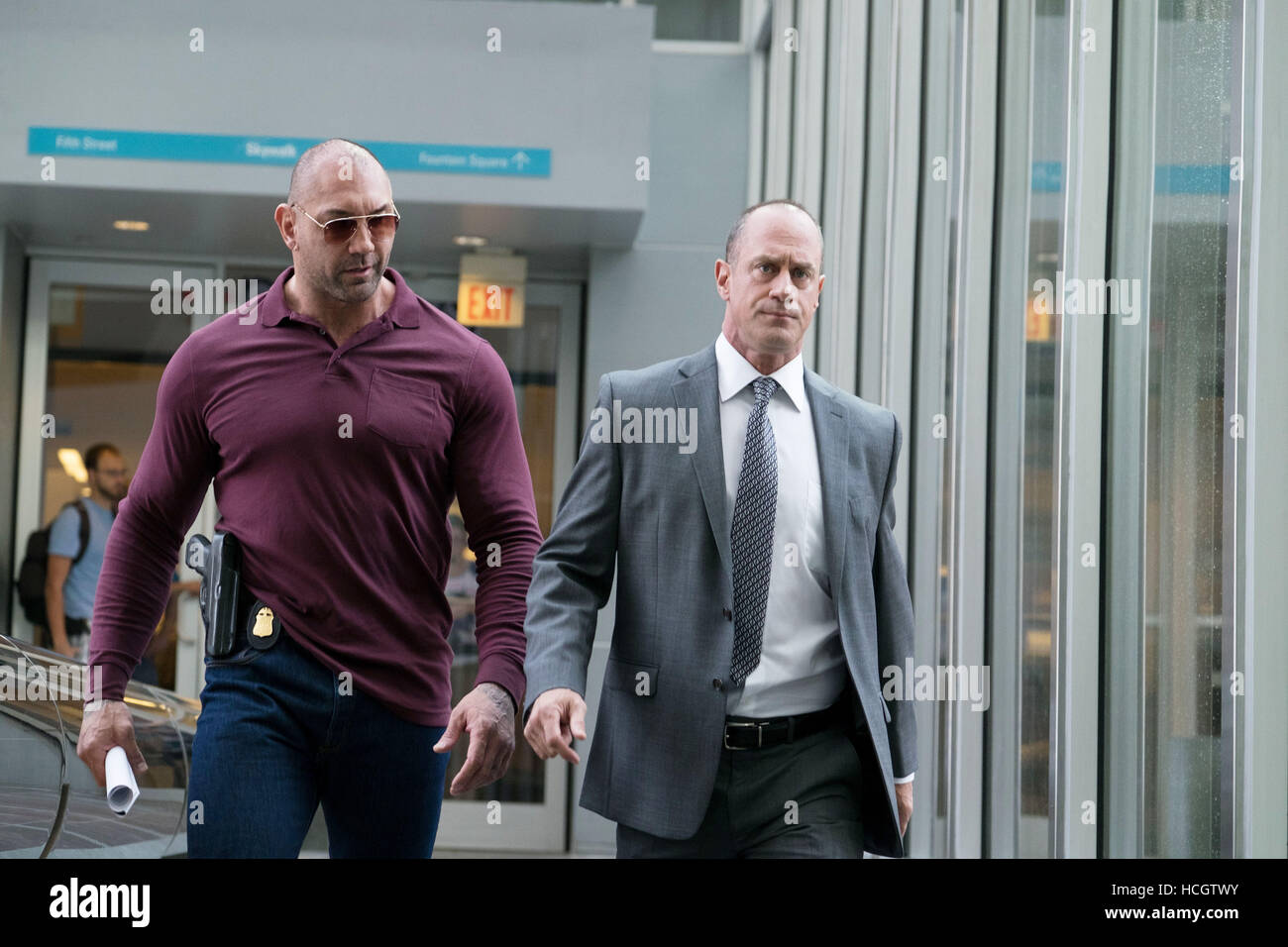 MARAUDERS, from left: Dave Bautista, Christopher Meloni, 2016. ph ...
