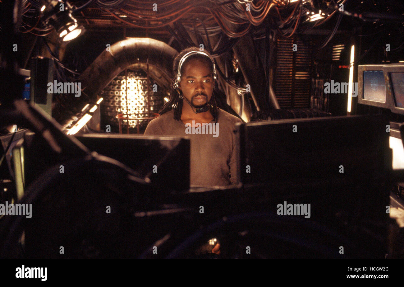 THE MATRIX RELOADED, Harold Perrineau, 2003, (c) Warner Brothers ...