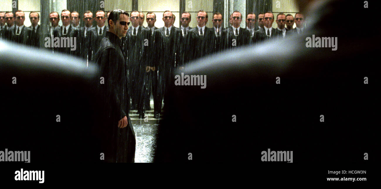THE MATRIX REVOLUTIONS, Keanu Reeves, Hugo Weaving, 2003, (c) Warner ...