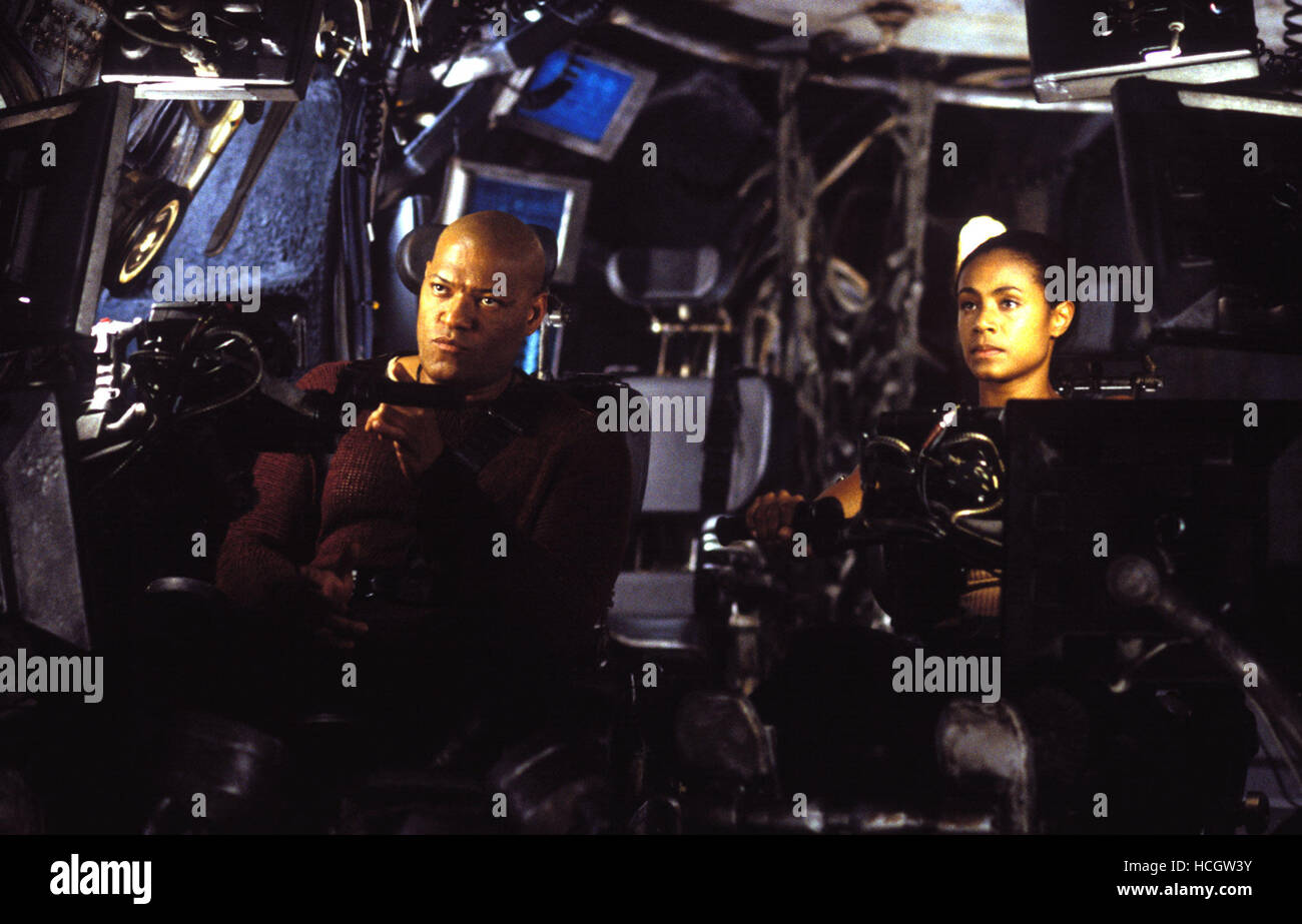 THE MATRIX REVOLUTIONS, Laurence Fishburne, Jada Pinkett Smith, 2003 ...