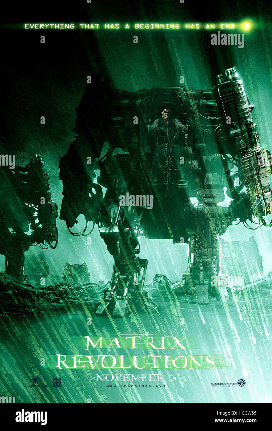 THE MATRIX REVOLUTIONS, 2003, (c) Warner Brothers/courtesy Everett ...