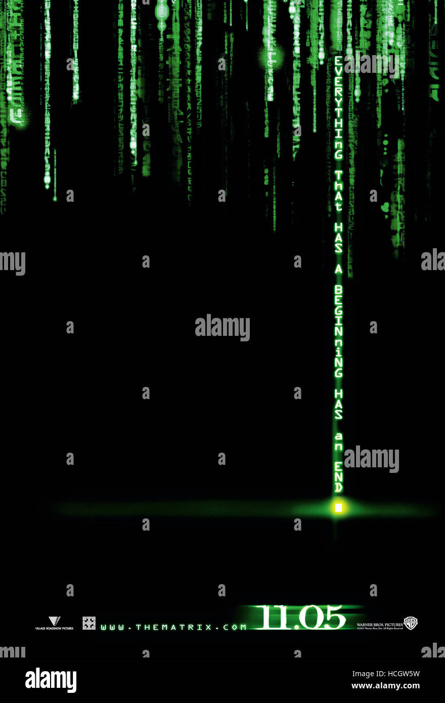 THE MATRIX REVOLUTIONS, 2003, (c) Warner Brothers/courtesy Everett ...