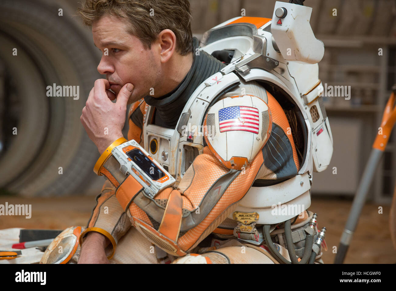 THE MARTIAN, Matt Damon, 2015. ph: Giles Keyte/TM & copyright © 20th ...