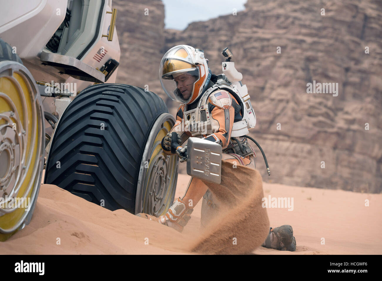 THE MARTIAN, Matt Damon, 2015. ph: Giles Keyte/TM & copyright © 20th ...
