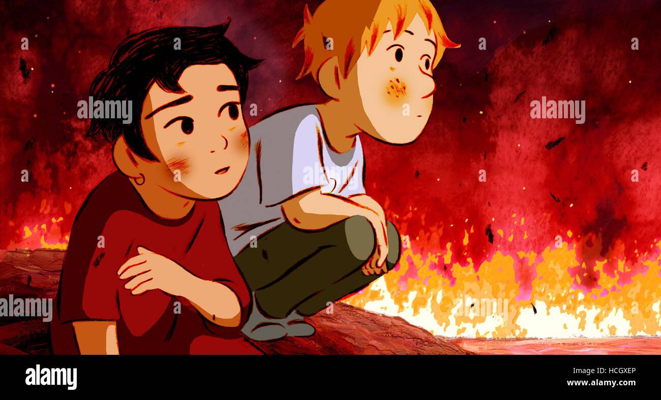 MIA ET LE MIGOU, from left: Mia, Aldrin, 2008. ©Gebeka Films/courtesy ...