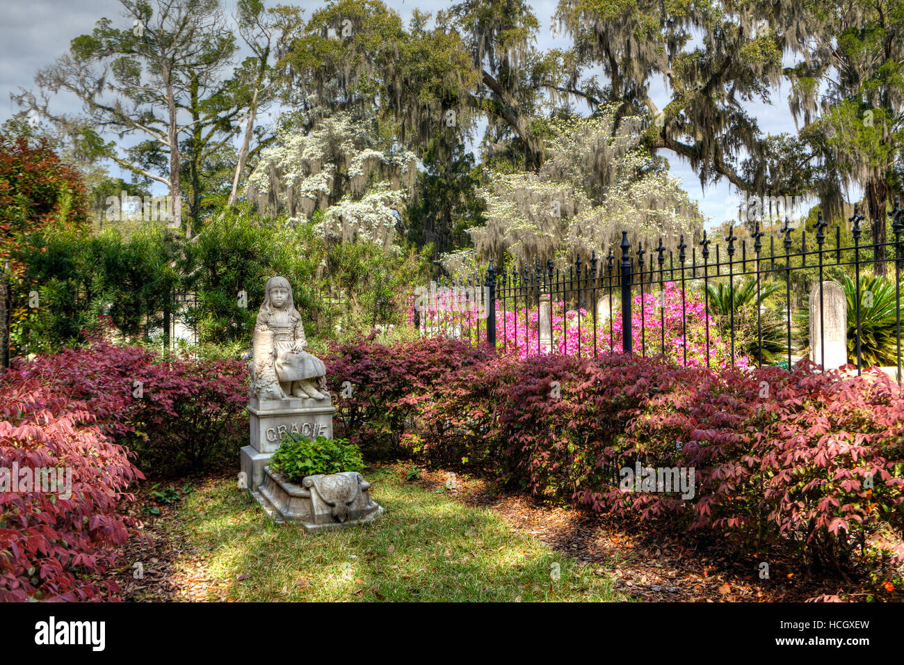 Little Gracie Watson Graveside, Bonaventure Cemetery, Savannah, Georgia ...