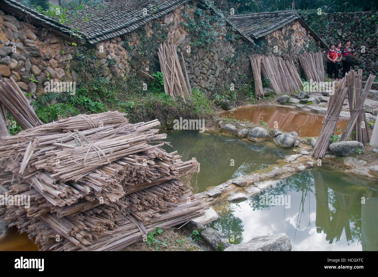 The village people of Zeya in the Yandang Mountains have a long history ...