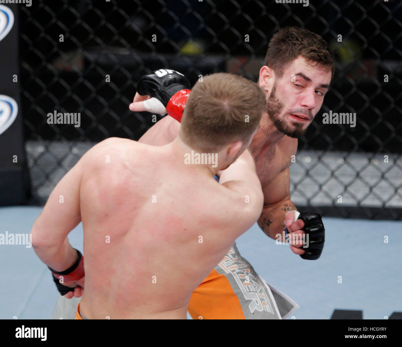 Bryan Caraway, left, fights Dustin Neace at The Ultimate Fighter 14 ...