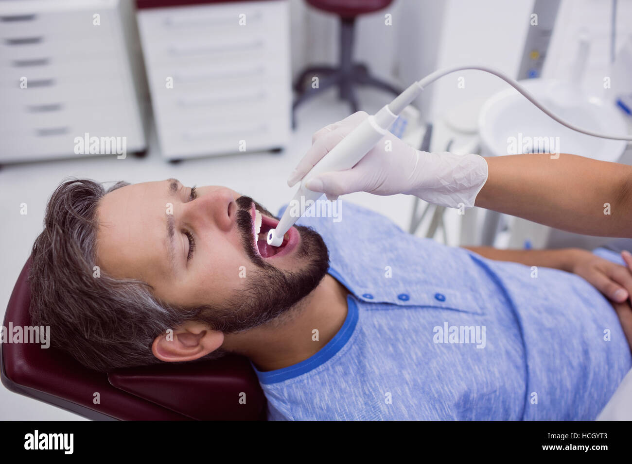 Patient at the dental hi-res stock photography and images - Alamy