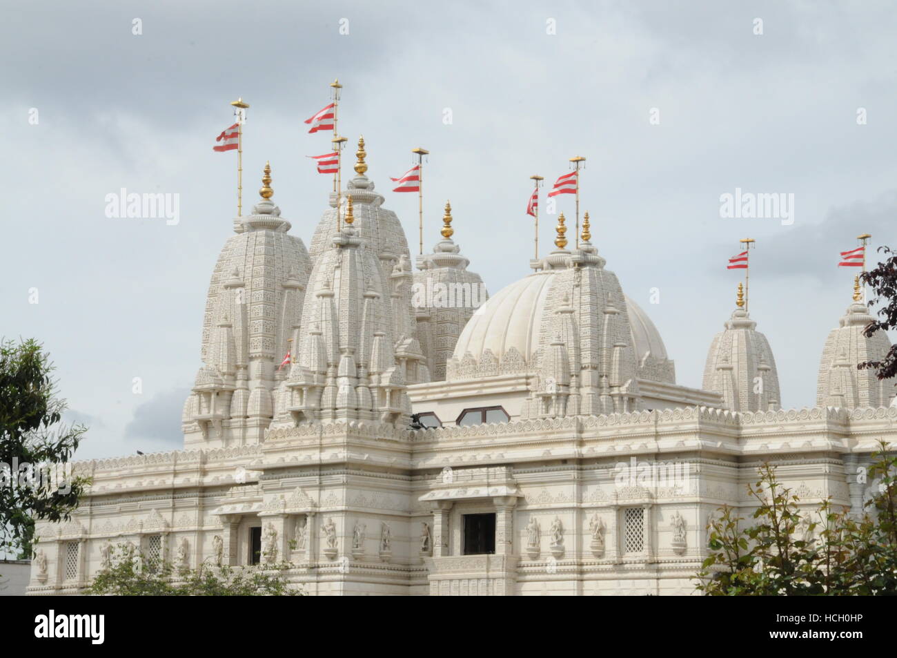 The Swaminarayan Temple in Neasden, London Stock Photo - Alamy
