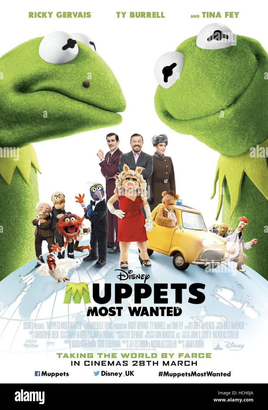 Muppets Most Wanted Top L R Constantine Kermit The Frog Bottom L R