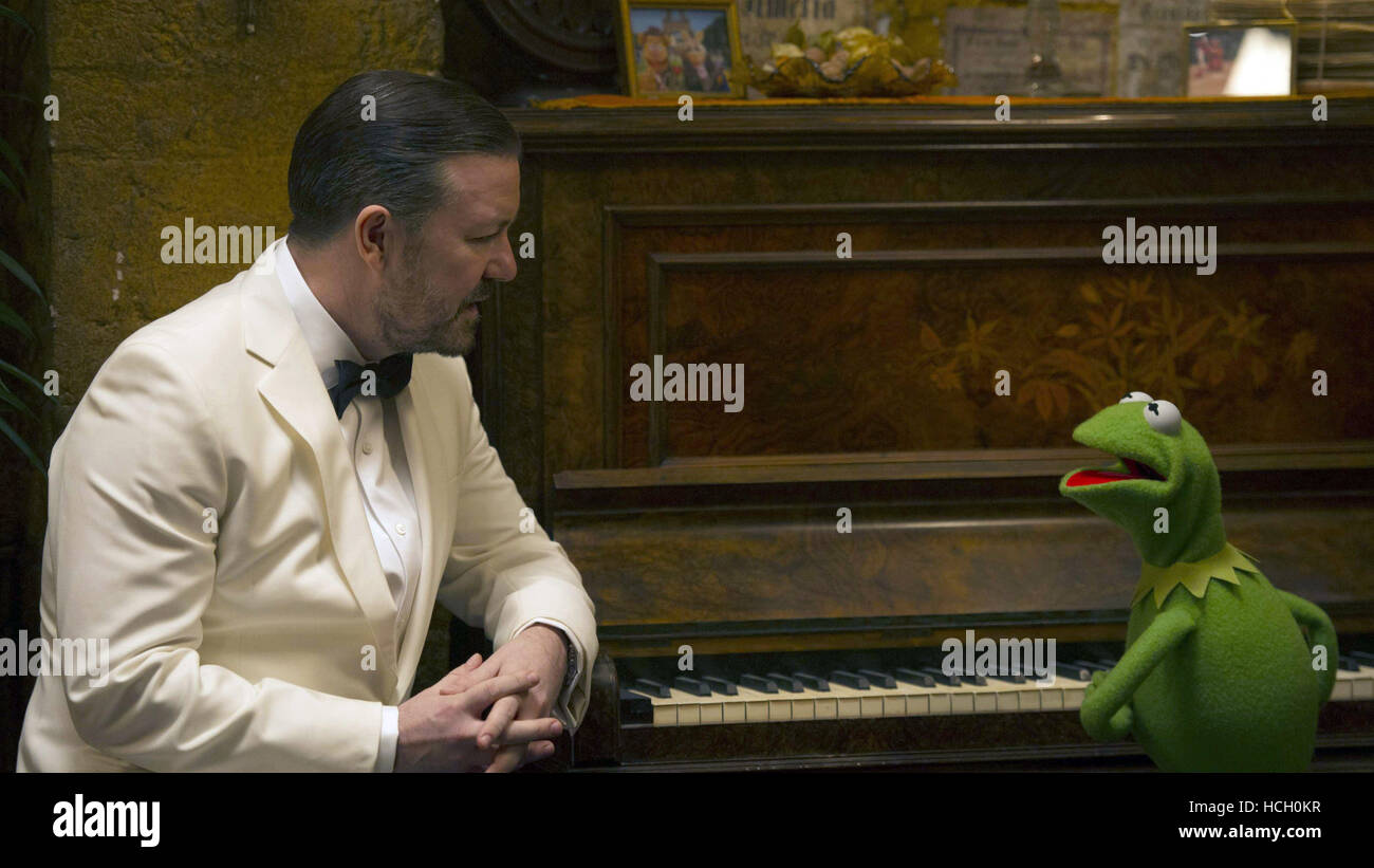 MUPPETS MOST WANTED, l-r: Ricky Gervais, Constantine, 2014, ph: Jay ...