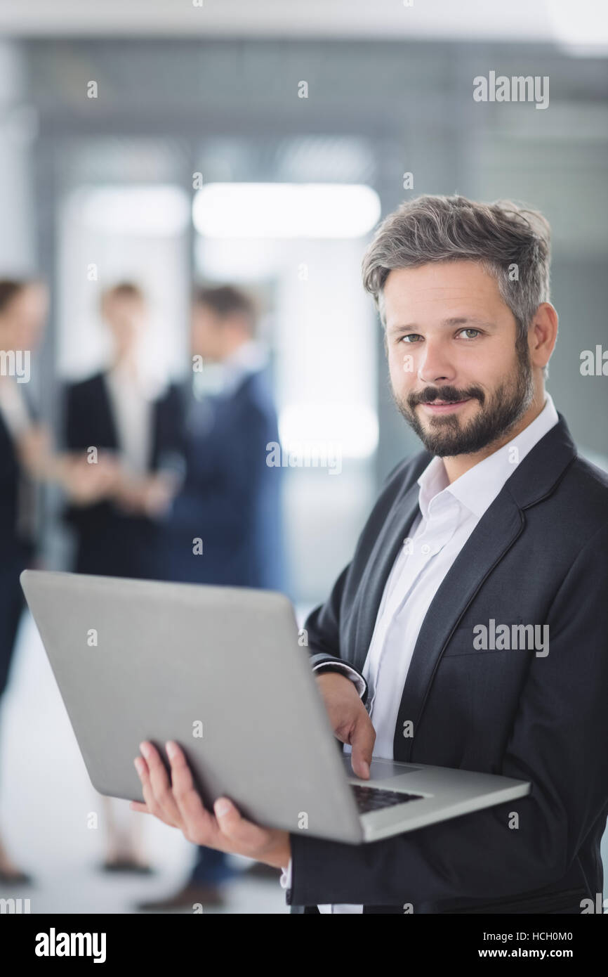 Businessman using laptop hi-res stock photography and images - Alamy