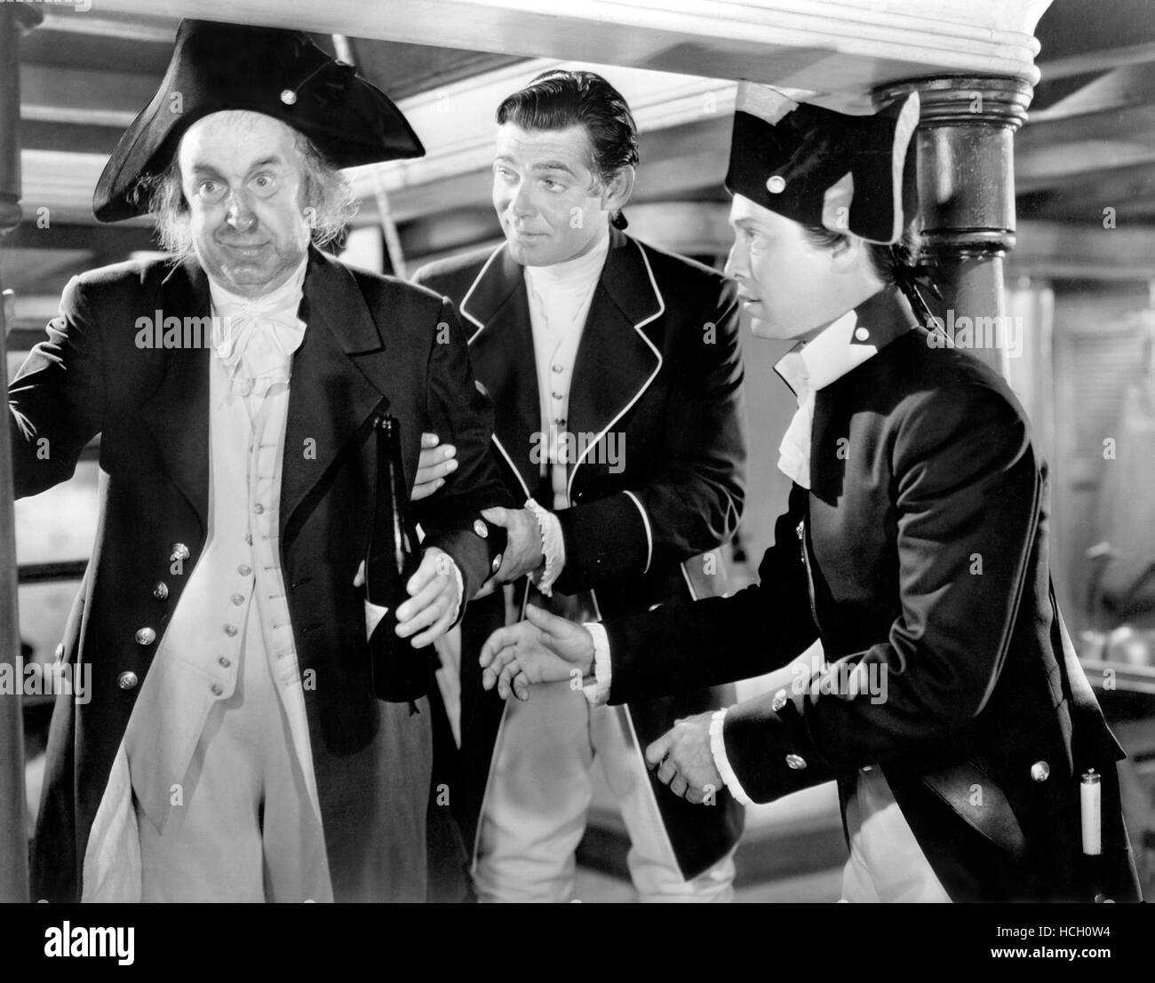 MUTINY ON THE BOUNTY, Dudley Diggs, Clark Gable, Franchot Tone, 1935 ...