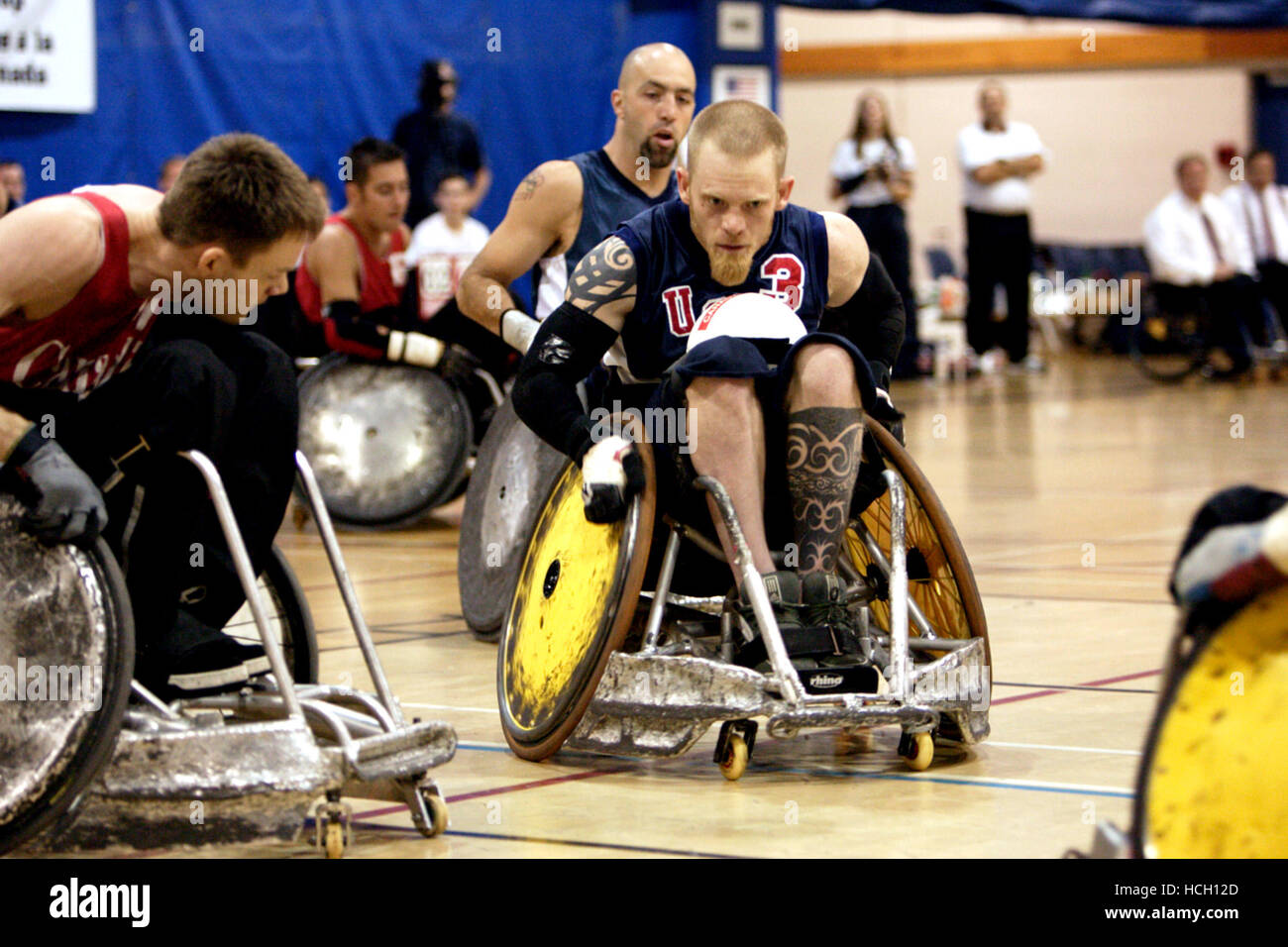 MURDERBALL, Mark Zupan (center), 2005, ©Think Film / courtesy Everett ...