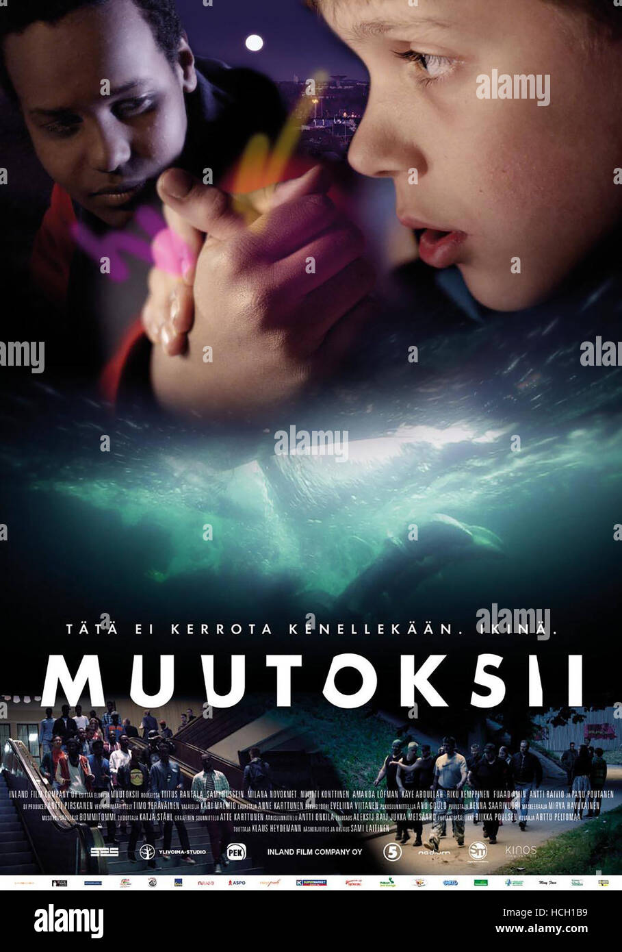 MUUTOKSII, Finnish poster, from left: Sami Hussein, Tiitus Rantala ...