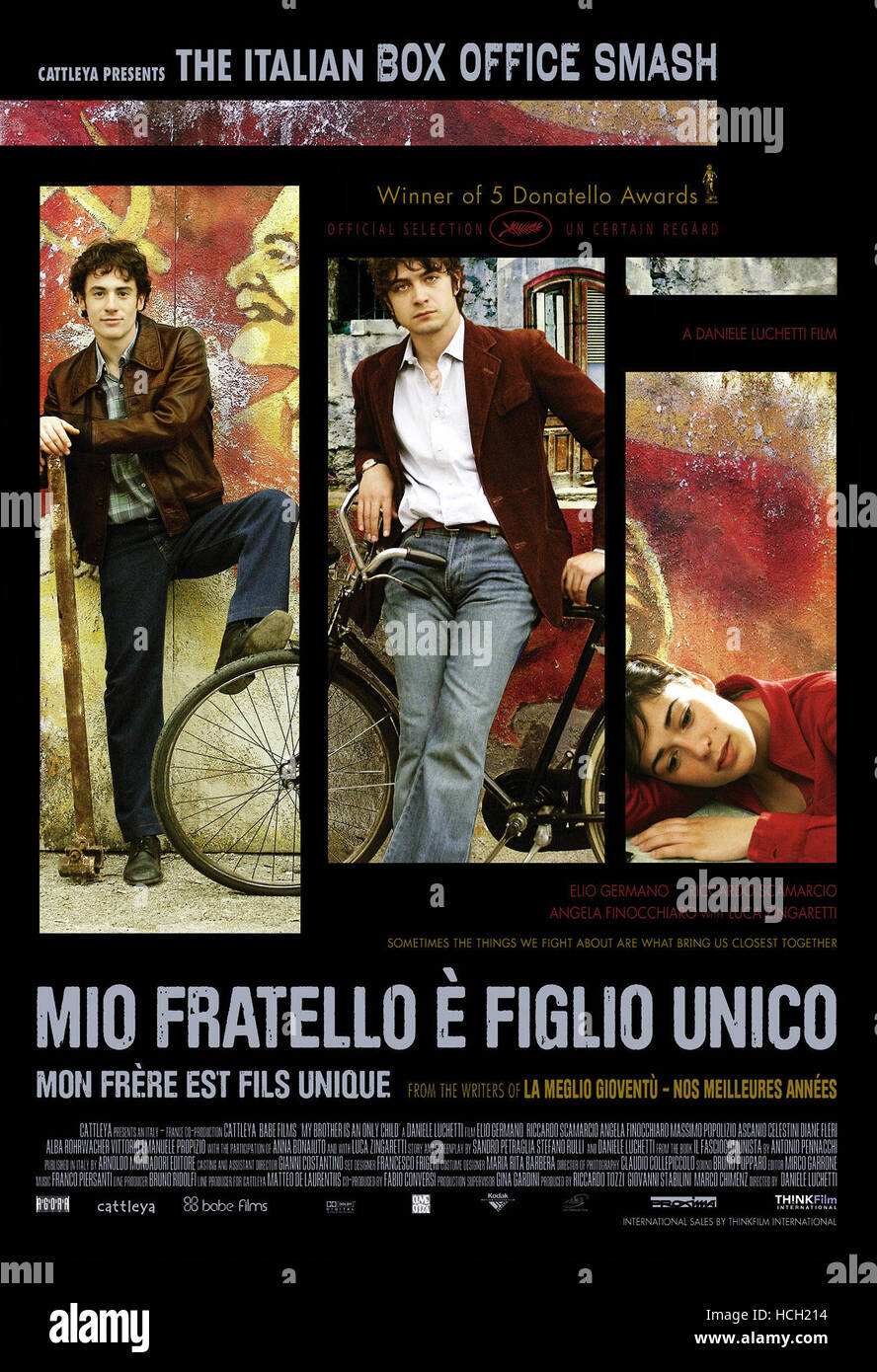 MY BROTHER IS AN ONLY CHILD, (aka MIO FRATELLO E FIGLIO UNICO), Elio ...