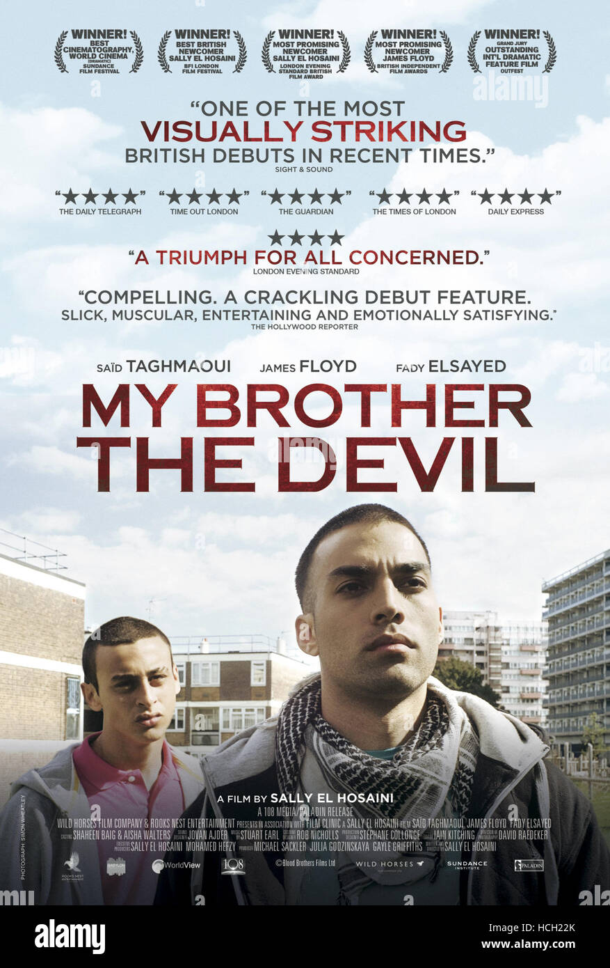 MY BROTHER THE DEVIL, US poster art, Fady Elsayed, James Floyd, 2012 ...