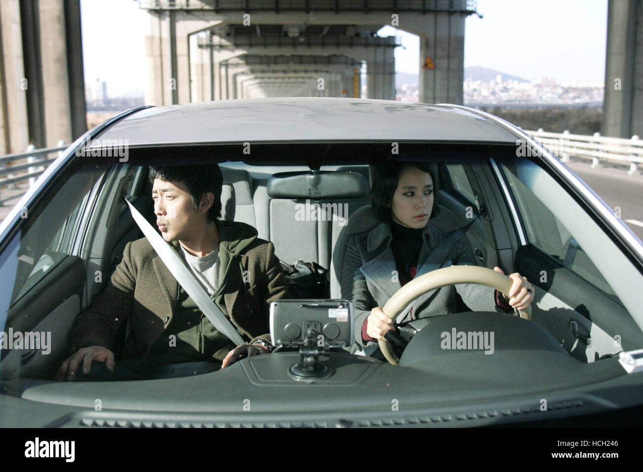 MY DEAR ENEMY, (aka MEOTJIN HARU), from left: HA Jung-woo, JEON Do-Yeon ...