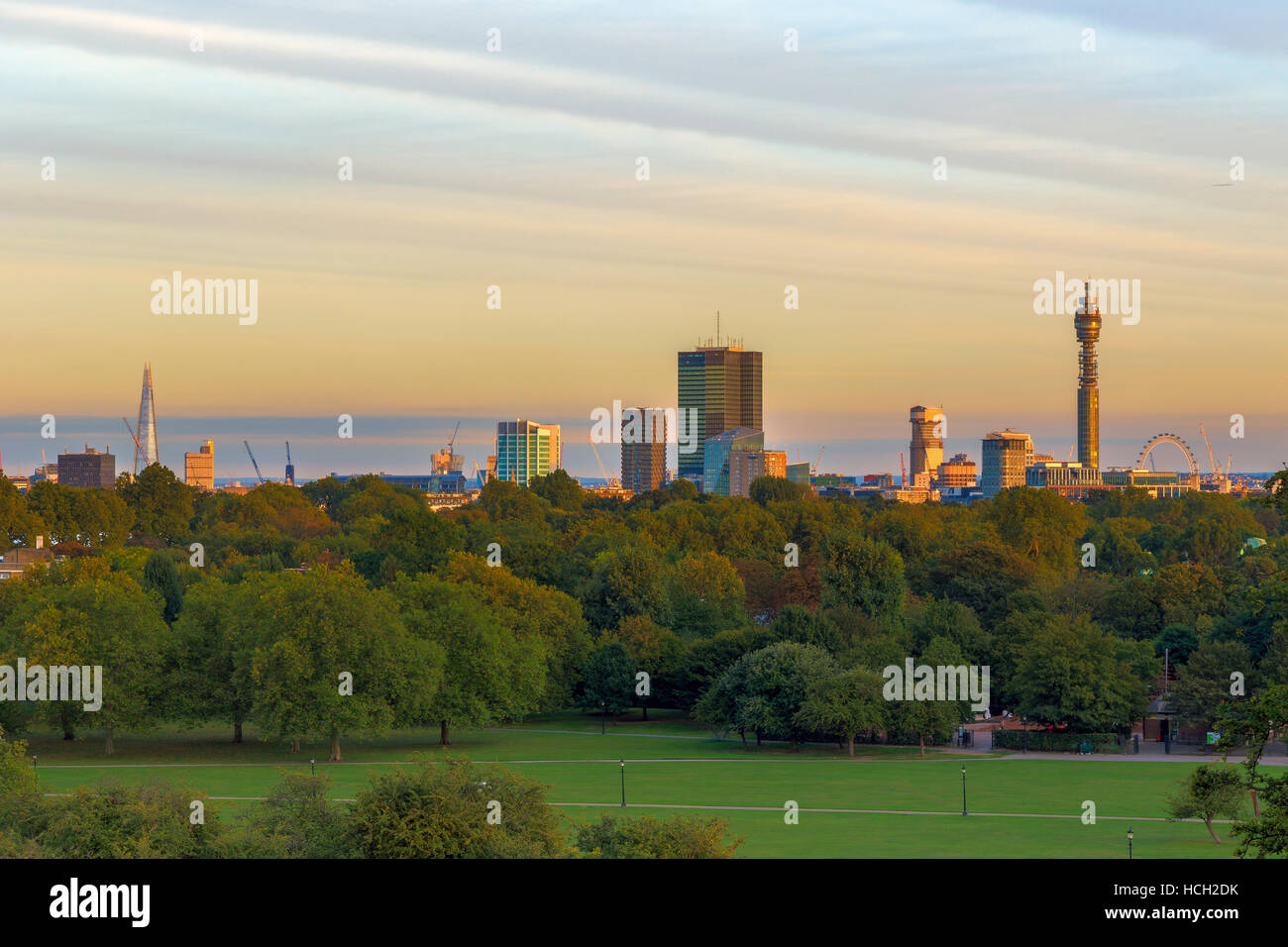 Primrose Hill Sunset High Resolution Stock Photography and Images - Alamy