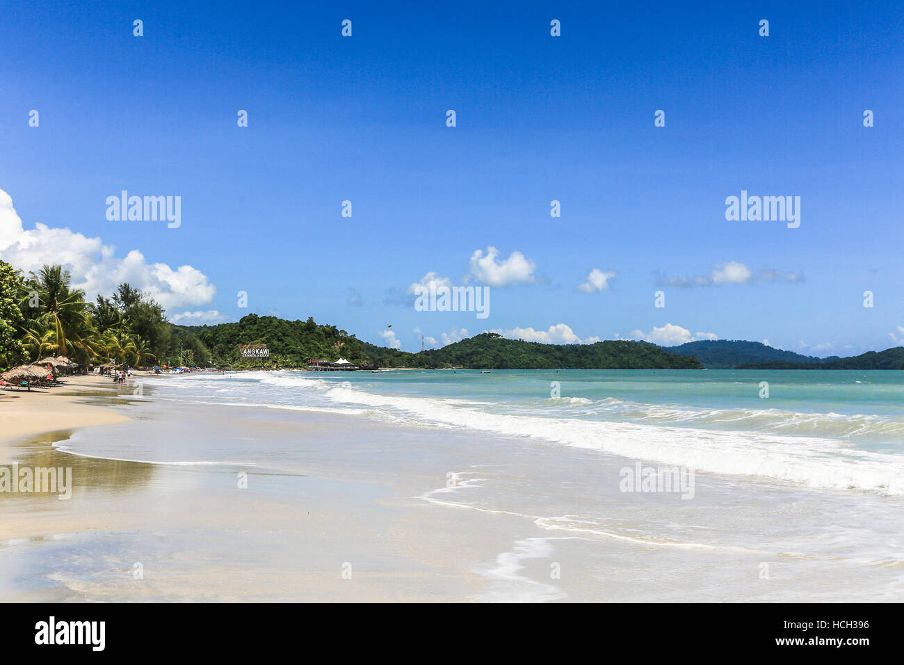 Pantai Cenang is Langkawi island most popular beach. This is the main ...