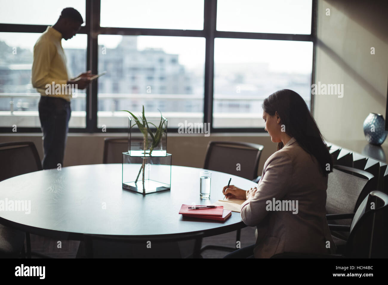 Writing her diary hi-res stock photography and images - Alamy