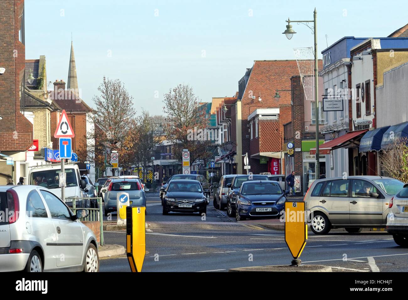 Egham town centre high street hi-res stock photography and images - Alamy