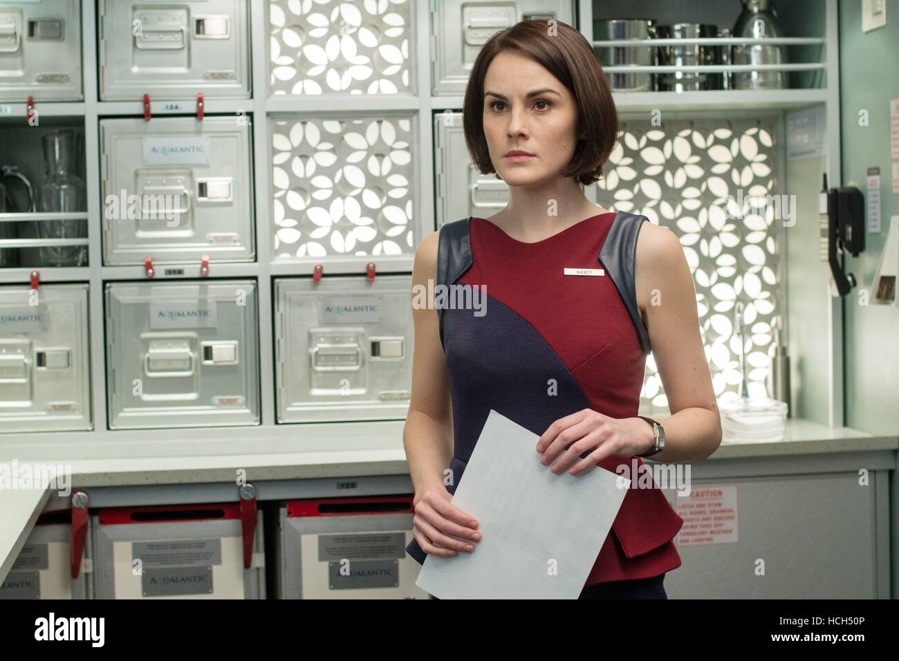 NON-STOP, Michelle Dockery, 2014. ph: Myles Aronowitz/©Universal ...