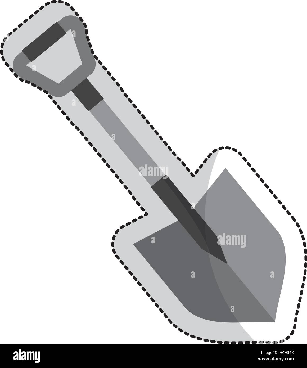 shovel tool isolated icon vector illustration design Stock Vector Image ...
