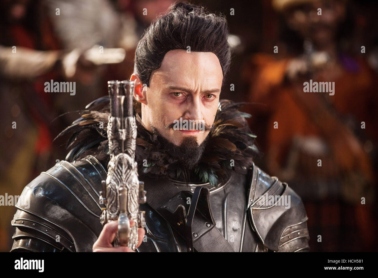 PAN, Hugh Jackman as Blackbeard, 2015. ph: Laurie Sparham / © Warner ...
