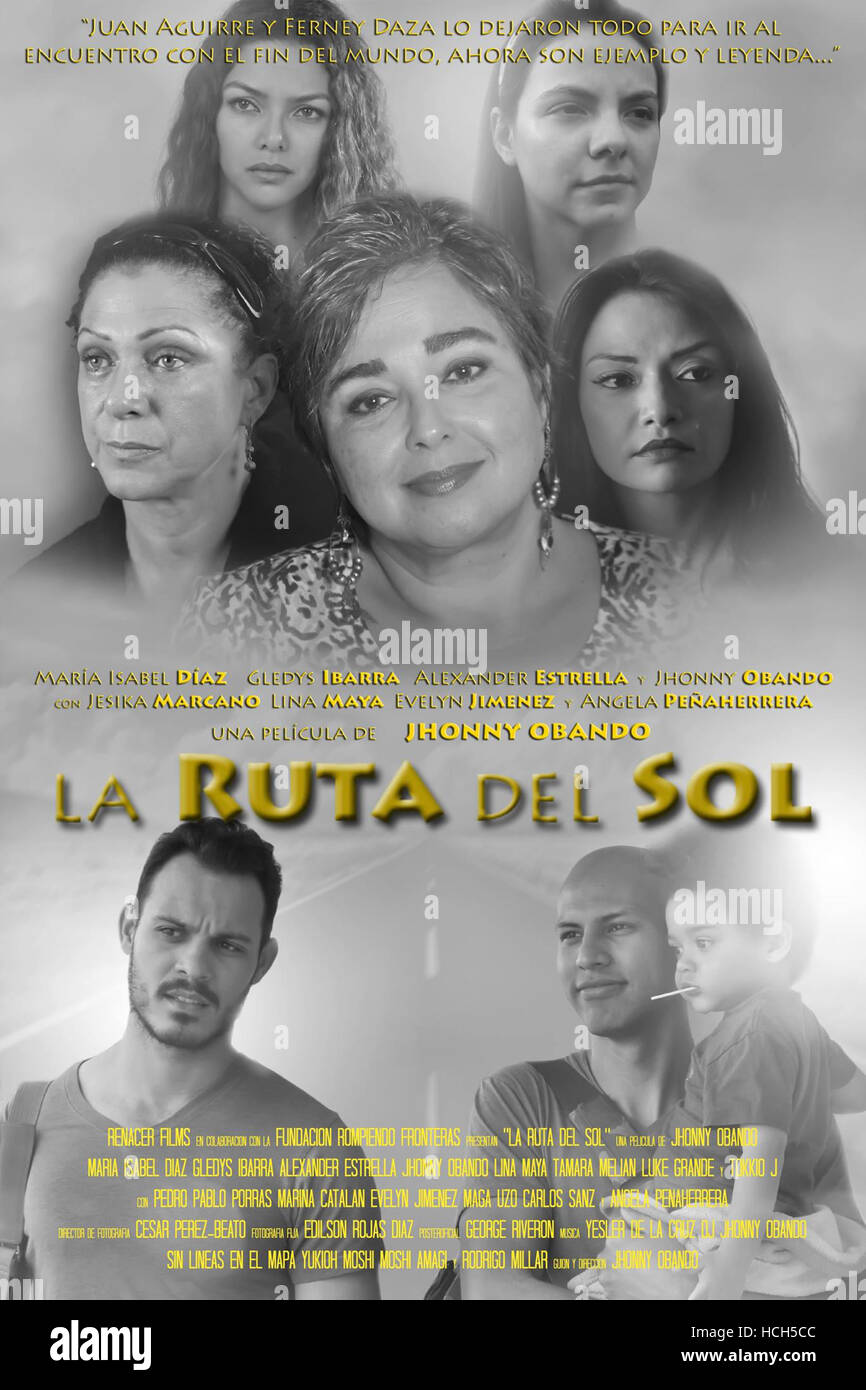 THE PATH OF THE SUN, (aka LA RUTA DEL SOL), Ecuadorian poster art, top ...