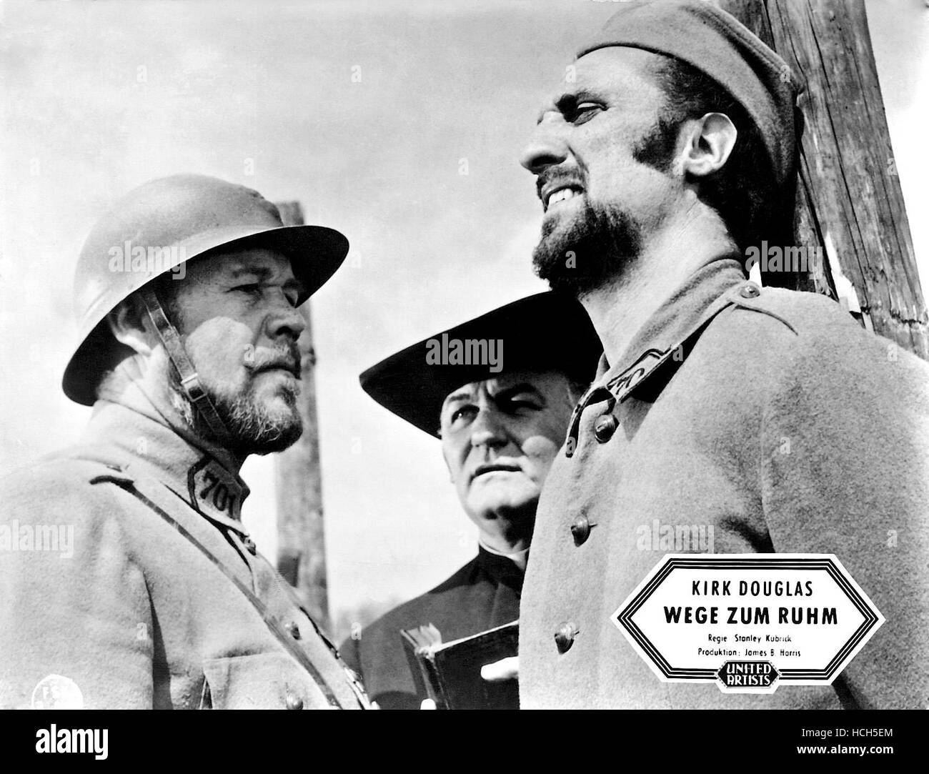 PATHS OF GLORY, Wayne Morris, Emile Meyer, Timothy Carey, 1957 Stock ...