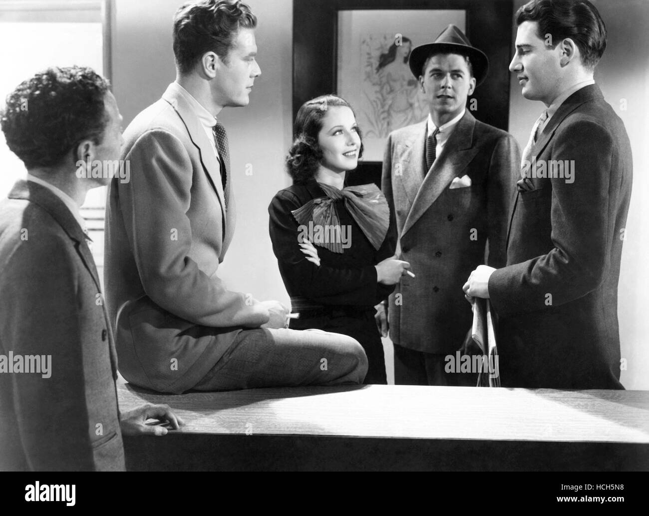 LOVE IS ON THE AIR, Spec O'Donnell, Willard Parker, June Travis, Ronald ...