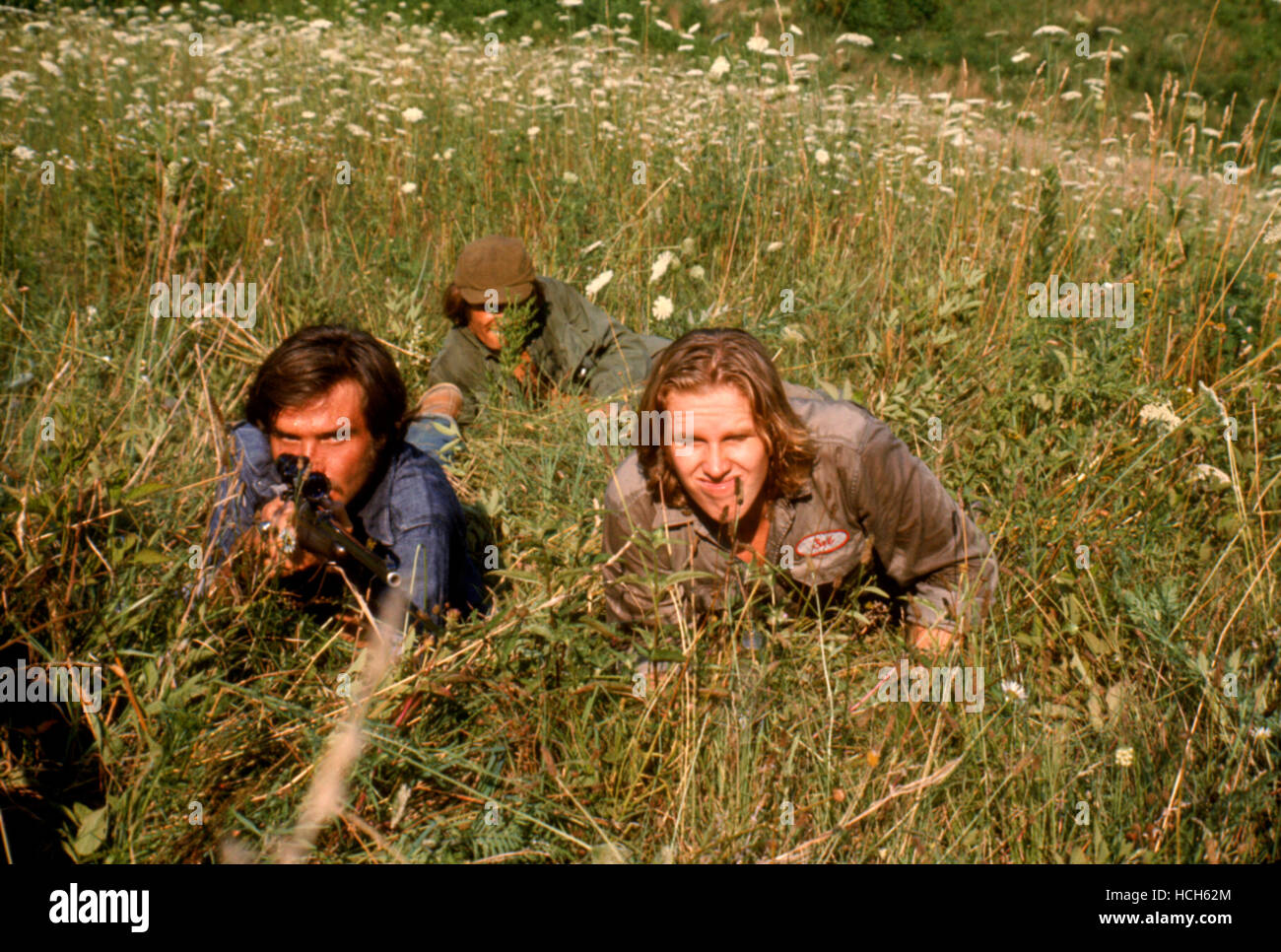 LOLLY-MADONNA XXX, Kiel Martin (with rifle), Paul Koslo (rear), Gary ...
