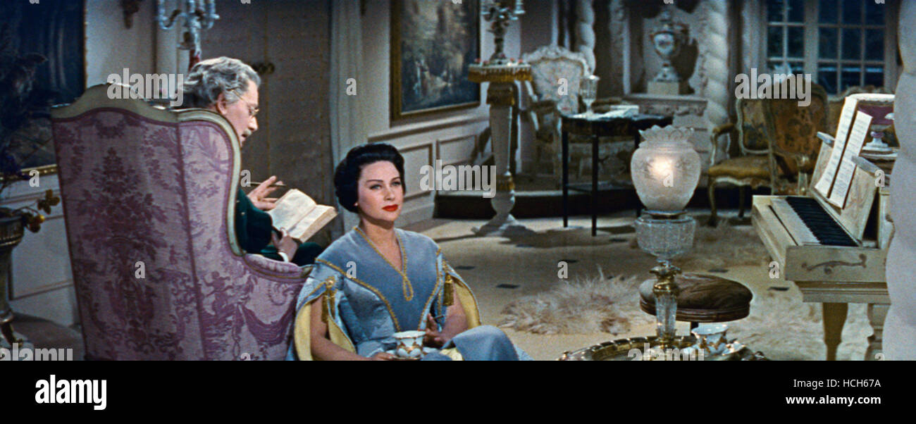 LOLA MONTES, from left: Anton Walbrook as Ludwig I, King of Bavaria ...