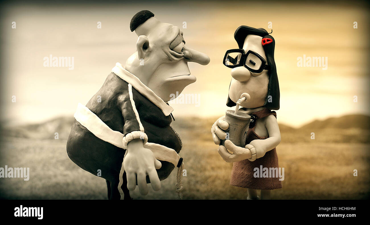 MARY AND MAX, from left: Max Jerry Horovitz (voice: Philip Seymour ...