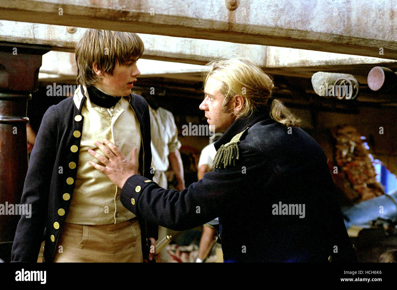 MASTER AND COMMANDER, Max Benitz, Russell Crowe, 2003, TM & Copyright ...