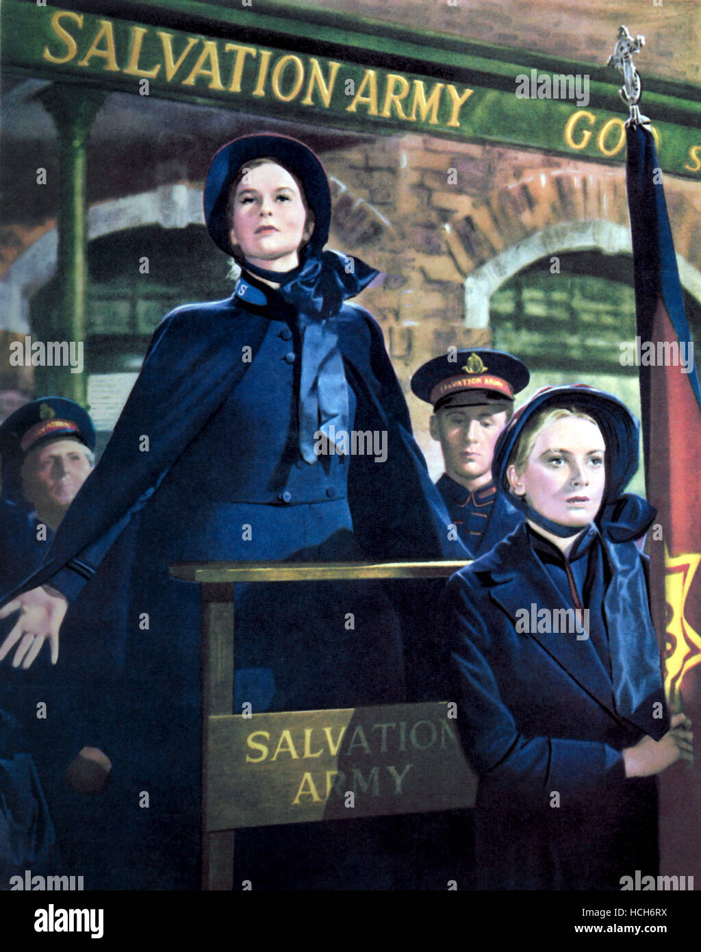 MAJOR BARBARA, Wendy Hiller (top), Deborah Kerr (right), 1941 Stock ...