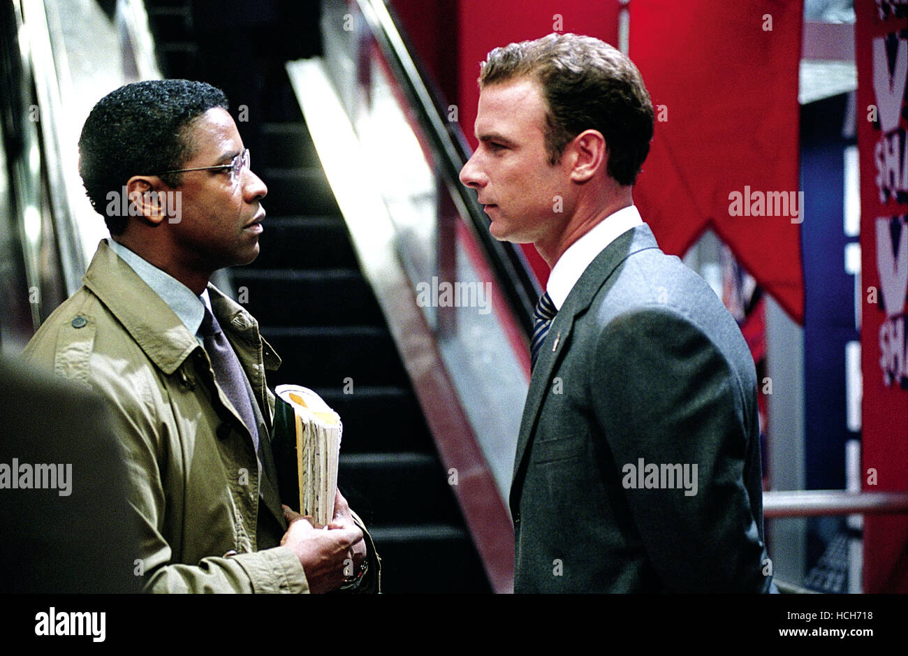 THE MANCHURIAN CANDIDATE, Denzel Washington, Liev Schreiber, 2004, (c ...