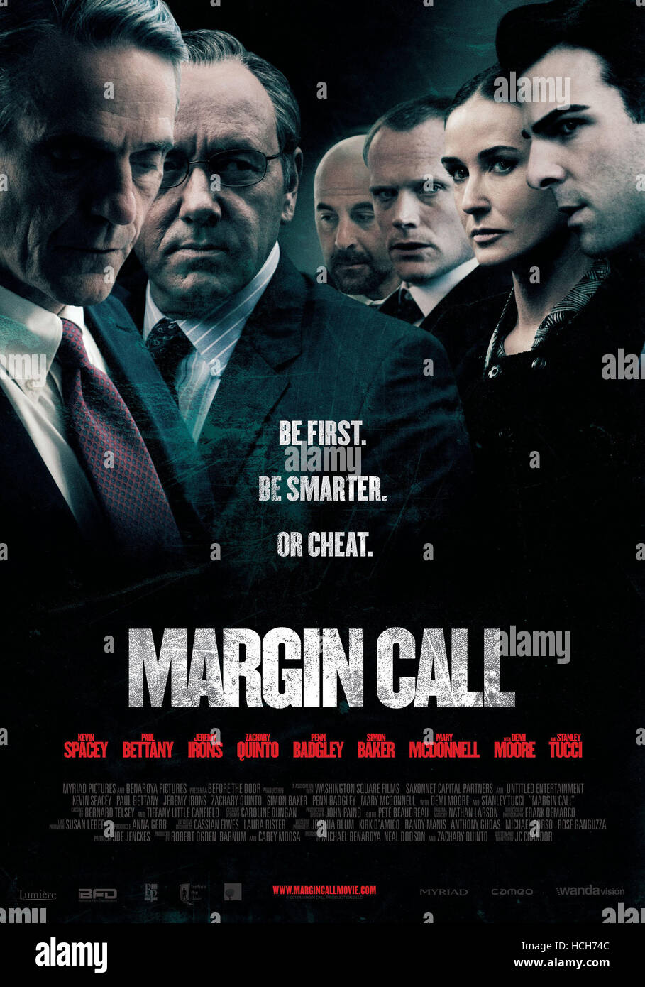 MARGIN CALL, Dutch poster art, from left: Jeremy Irons, Kevin Spacey ...
