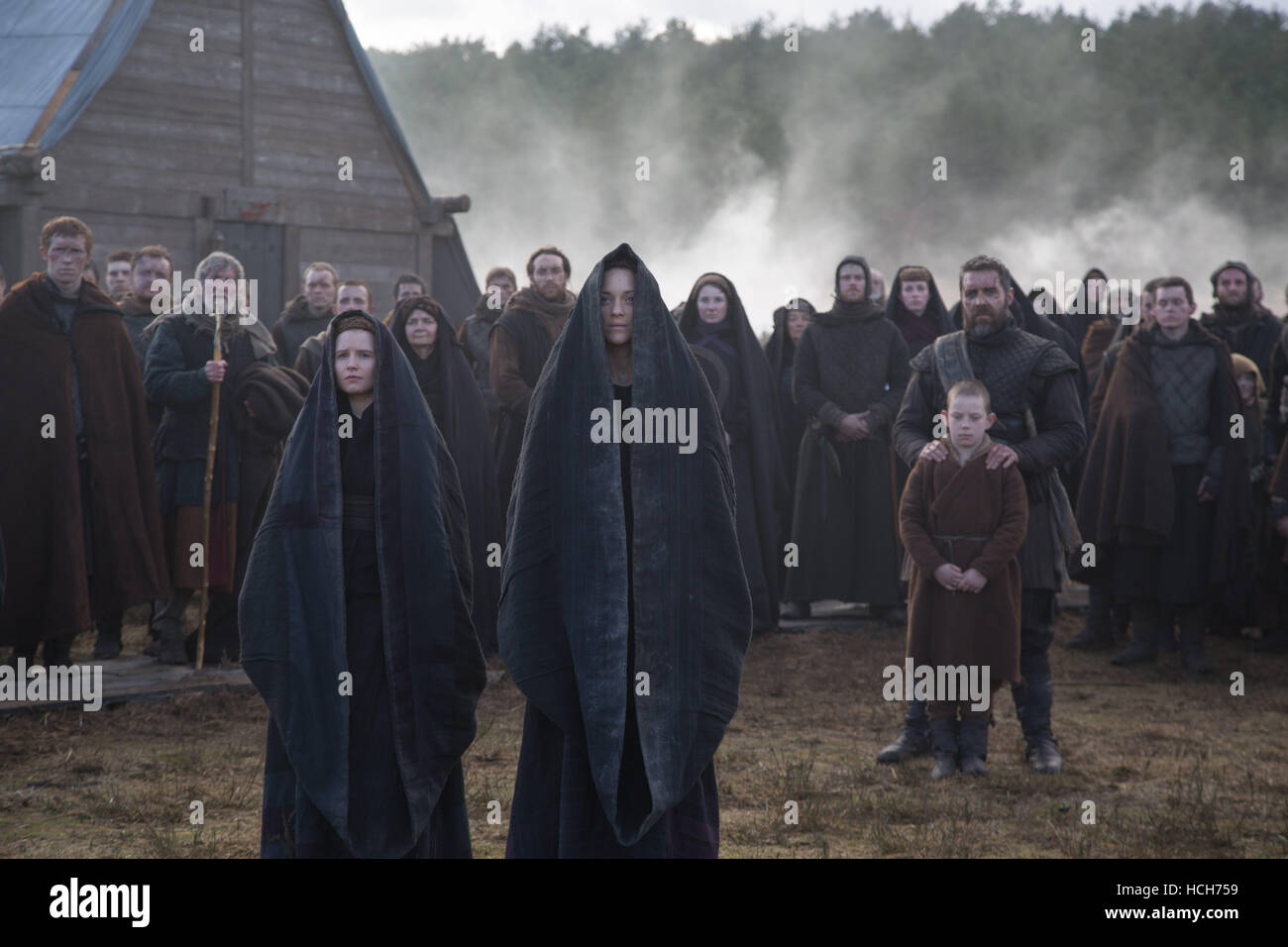 MACBETH, adults, foreground from left: Rebecca Benson, Marion Cotillard ...