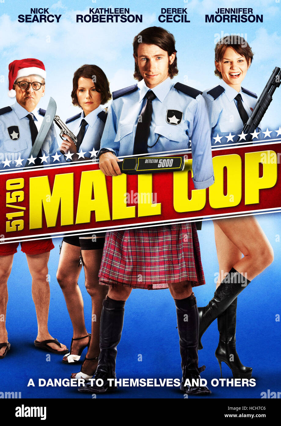 MALL COP, (aka 5150 MALL COP), poster art, from left: Nick Searcy ...