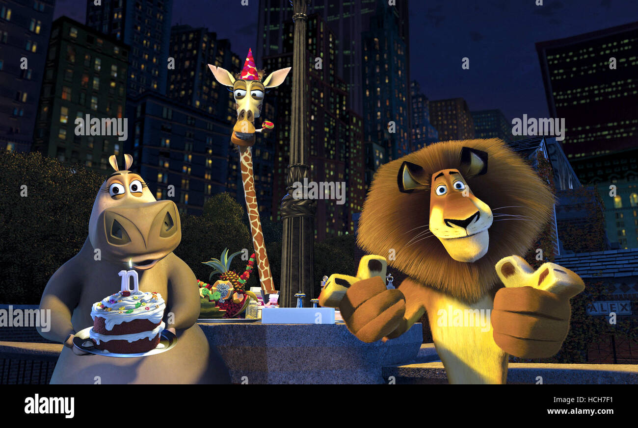 MADAGASCAR, Gloria, Melman, Alex, 2005, (c) DreamWorks/courtesy Everett ...