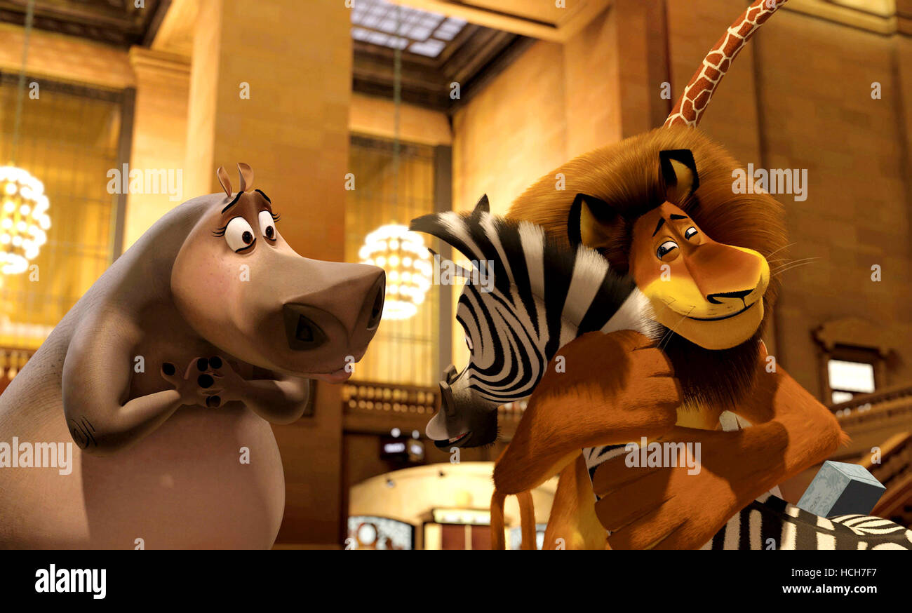 MADAGASCAR, Gloria, Marty, Alex, 2005, (c) DreamWorks/courtesy Everett ...