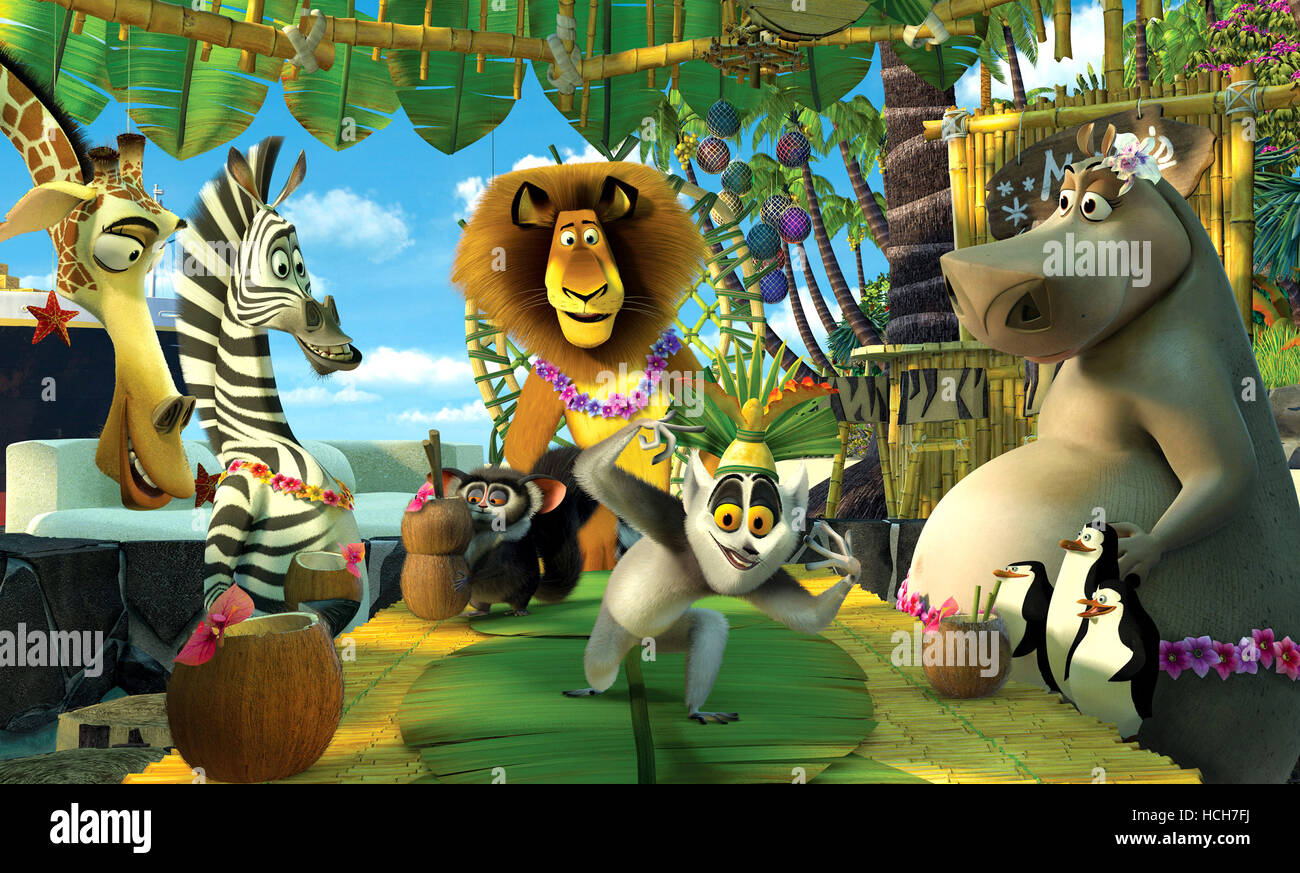 Madagascar Melman And Alex