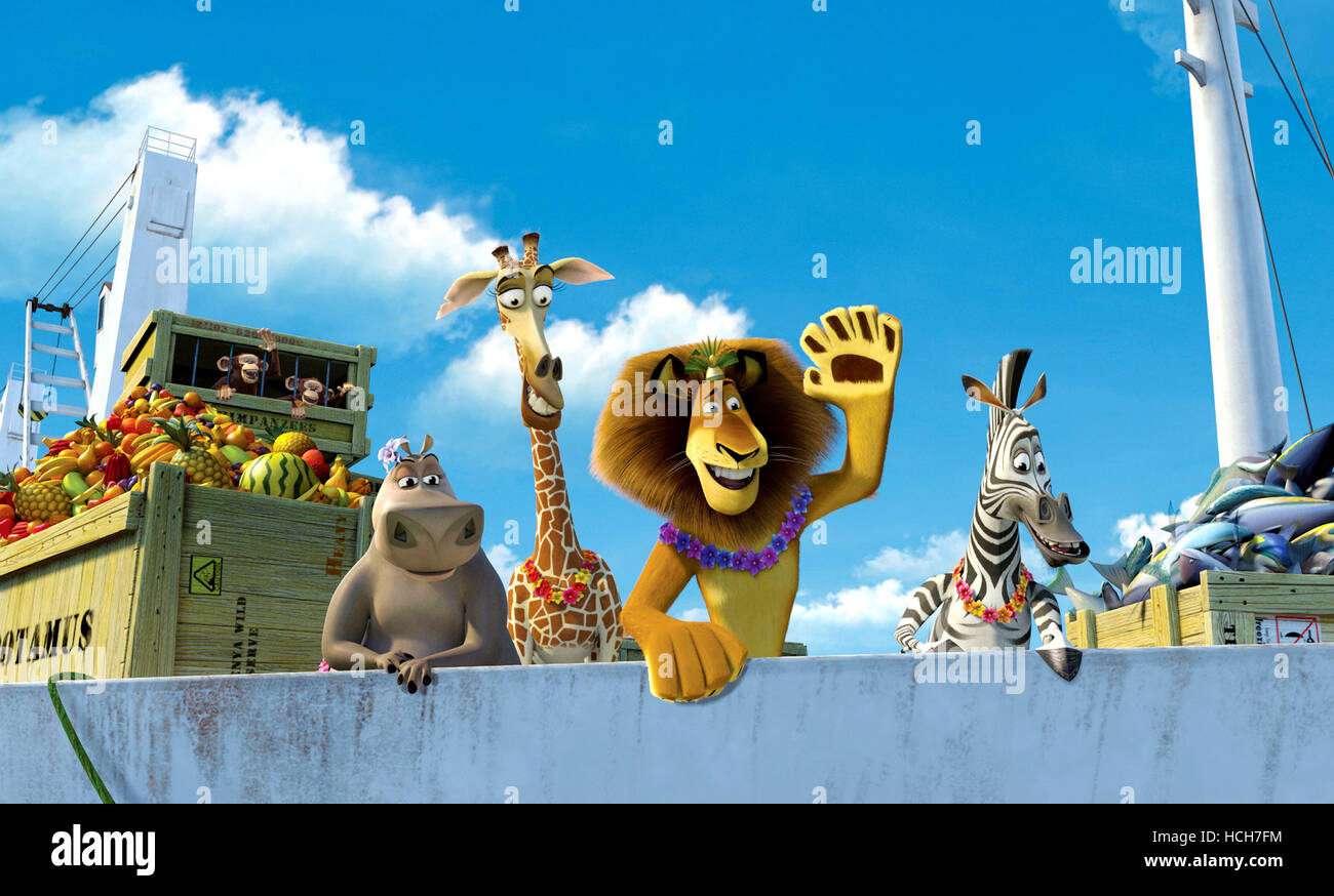 MADAGASCAR, Gloria, Melman, Alex, Marty, 2005, (c) DreamWorks/courtesy ...