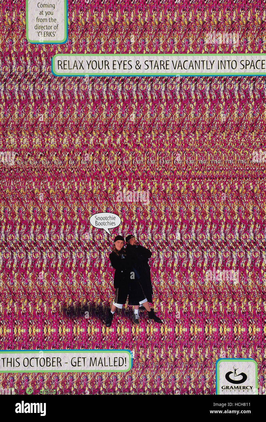 MALLRATS, US advance poster art, from left: Jason Mewes, Kevin Smith ...